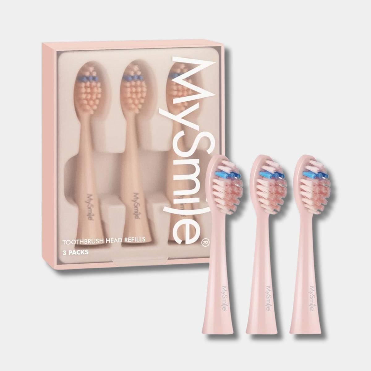 DY156 Essentials Sonic Toothbrush Replacement Heads (3 Heads)
