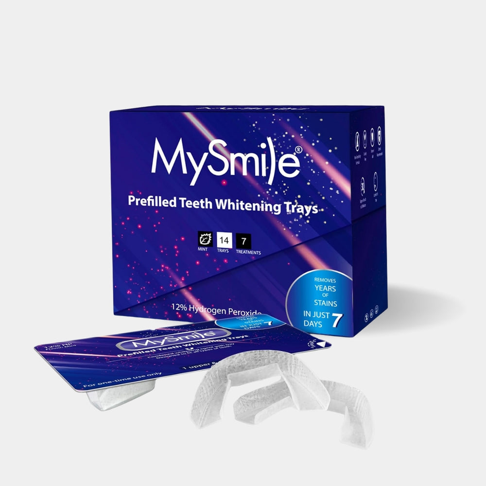 Buy Prefilled Teeth Whitening Trays w/ 12% Hydrogen Peroxide