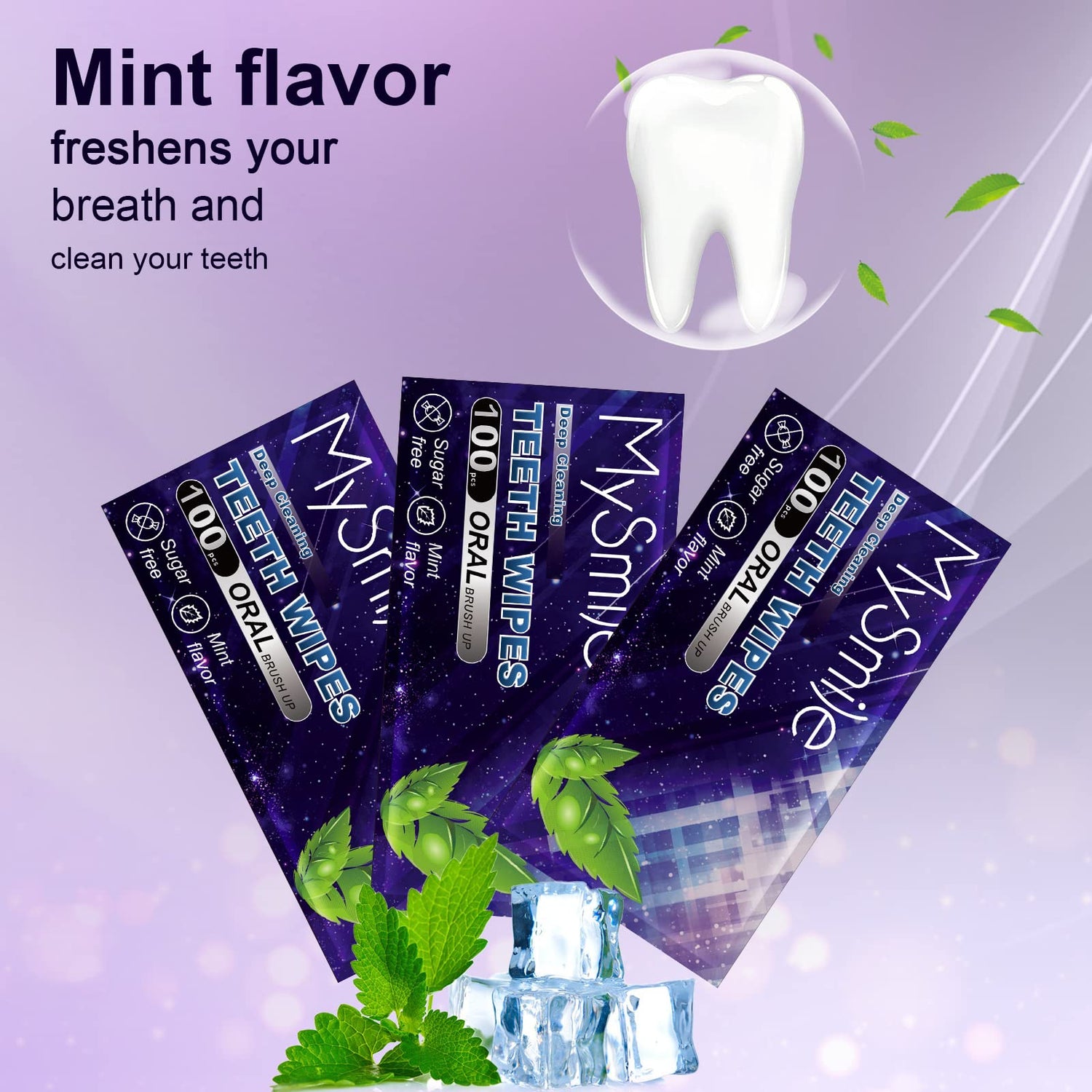 Deep Cleaning Teeth Wipes for Tooth Cleaner