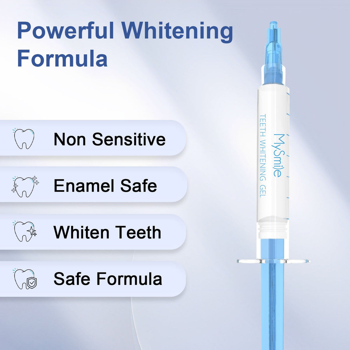 MySmile Teeth Whitening Gel Refill Packs w/ 18% CP